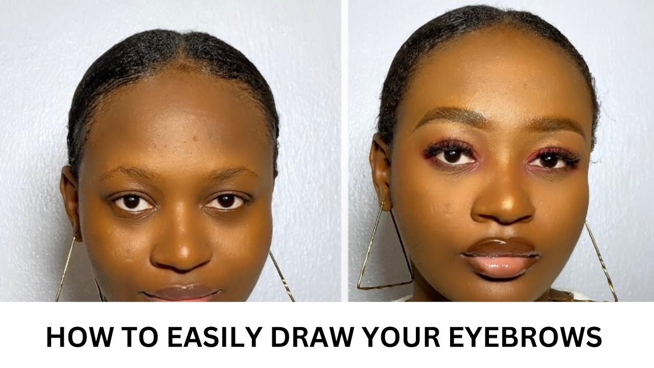 EASY EYEBROW TUTORIAL FOR BEGINNERS!! VERY DETAILED - YouTube