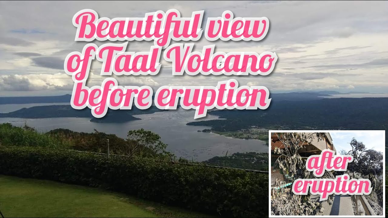 Beautiful View of Taal Volcano before Eruption | Taal Volcano before ...