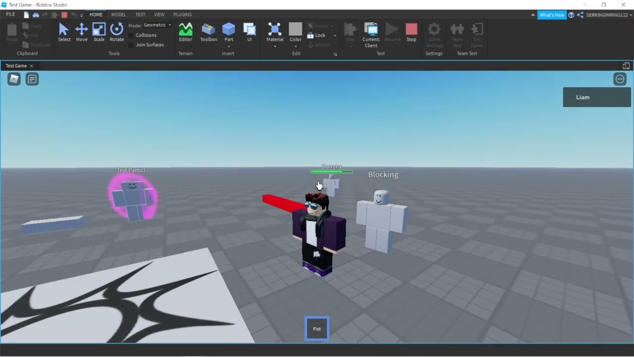 Roblox Studio : Combat Test - YouTube