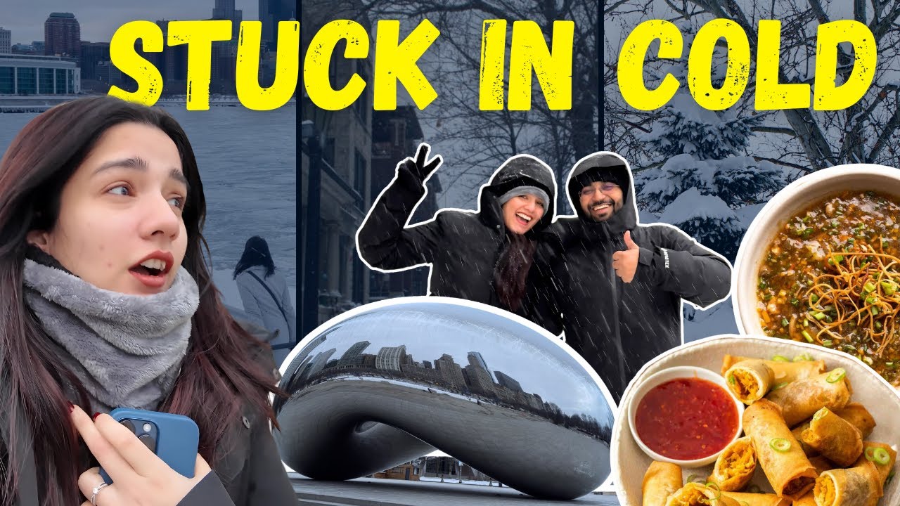 Dinner Date Gone Wrong! 😱🥶 Stuck in Cold After Visiting Chicago’s The Bean | USA Vlog - YouTube
