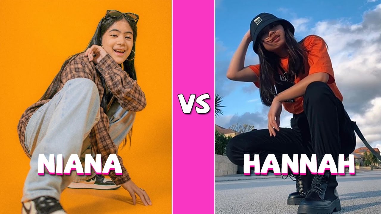 Niana Guerrero Vs Hannah Balanay TikTok Dances Compilation - YouTube