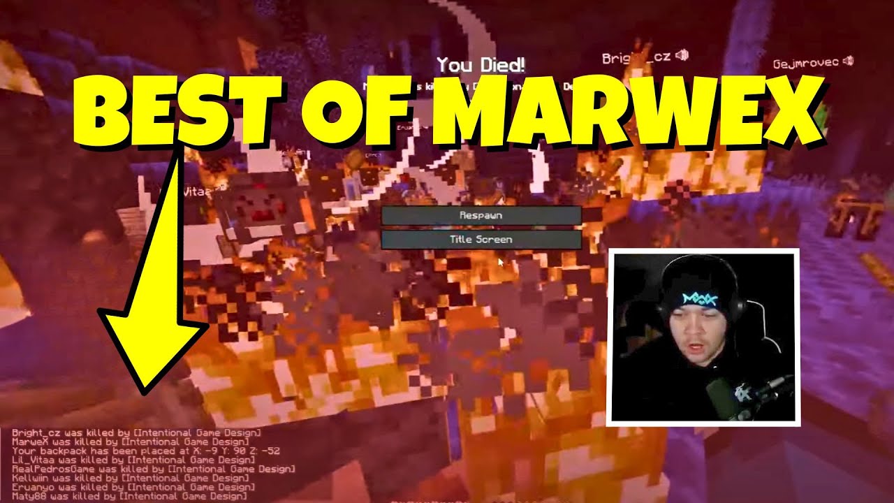 BEST OF MARWEX | TOP NEJLEPŠÍ MOMENTY Z TWITCHE #8 | CZ/SK - YouTube