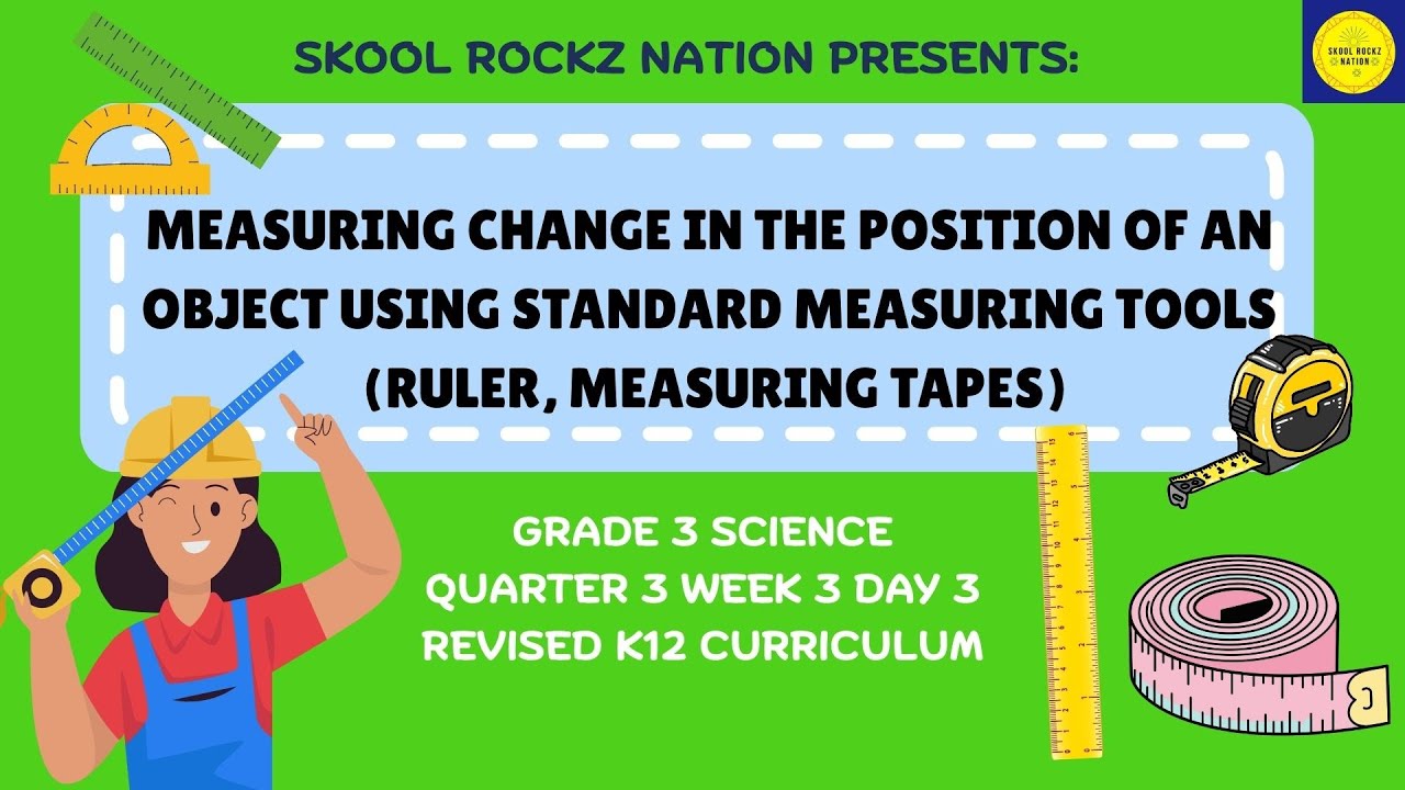MEASURING CHANGE IN THE POSITION OF AN OBJECT USING STANDARD MEASURING ...