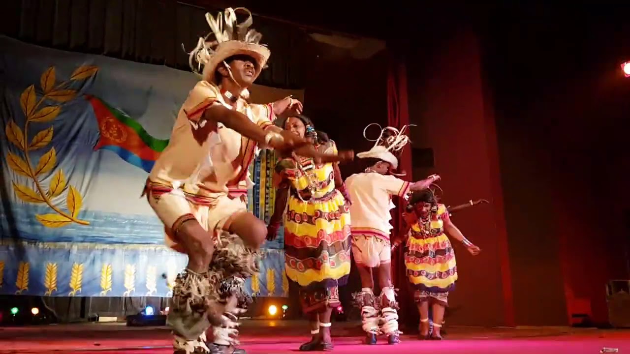 Eritrean Kunama dancing - YouTube