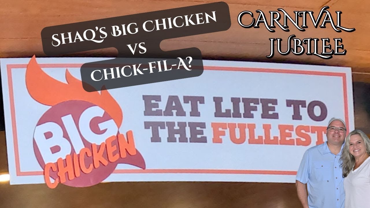 We Tried Shaq’s Big Chicken on Carnival Jubilee! Is It Better Than ...