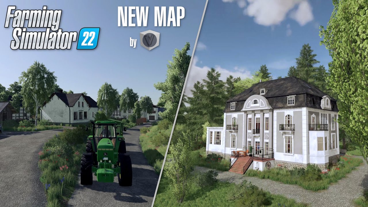 A brand new 4x map for Farming-Simulator 22! 🧭| Teaser [4K] - YouTube