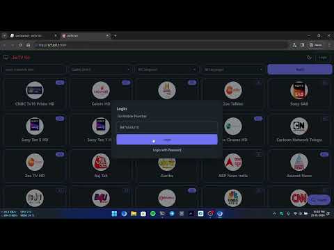 Install JioTV Go on Windows - YouTube