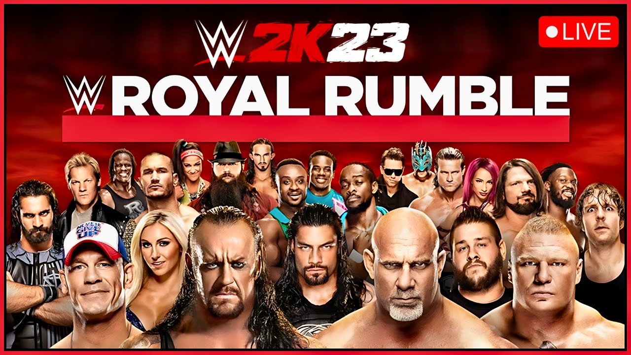 Who Will Survive? WWE 2K23 Royal Rumble LIVE #live #livestream #wwe #wwelive #romanreigns # ...