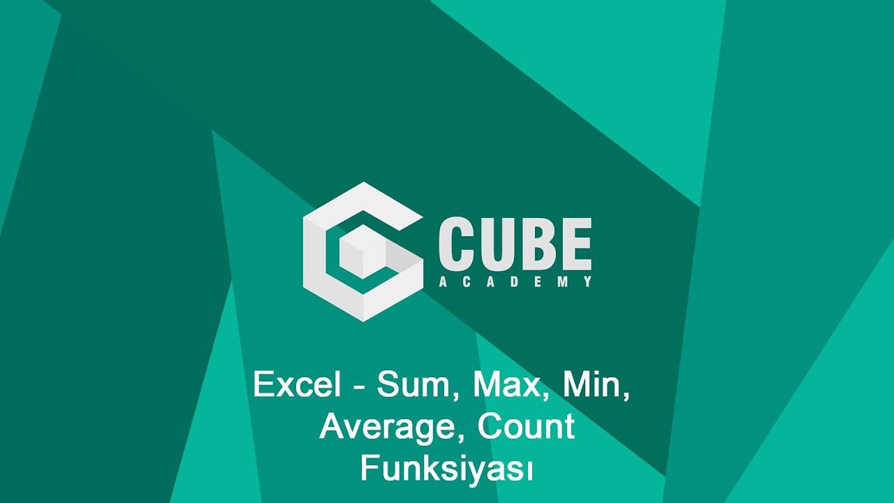 Excel Sum Max Min Average Count Funksiyas YouTube excel-sum-max-min-average-count-funksiyas-youtube