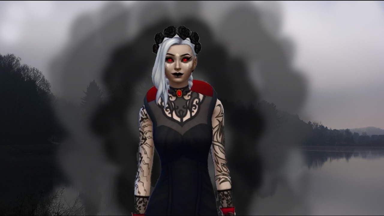 The Sims 4: Cas - Old Fashion Vampire - YouTube