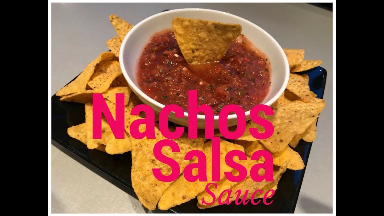 Nachos Salsa Sauce/Nachos Salsa Dip/Salsa Sauce - YouTube