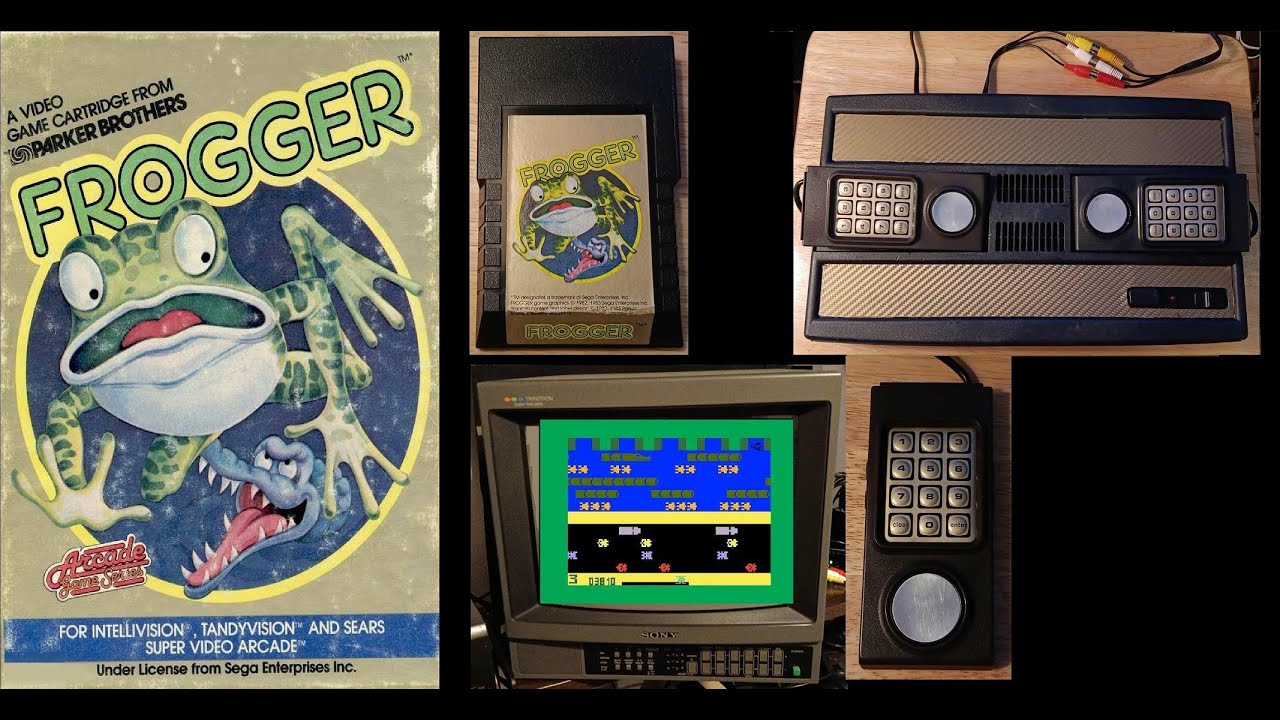 RickyRockstarTNS Live Stream - Frogger (Intellivision) - YouTube