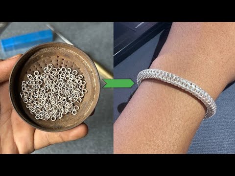 Silver 100g handmade jewelry | How it's made | How to make silver ...