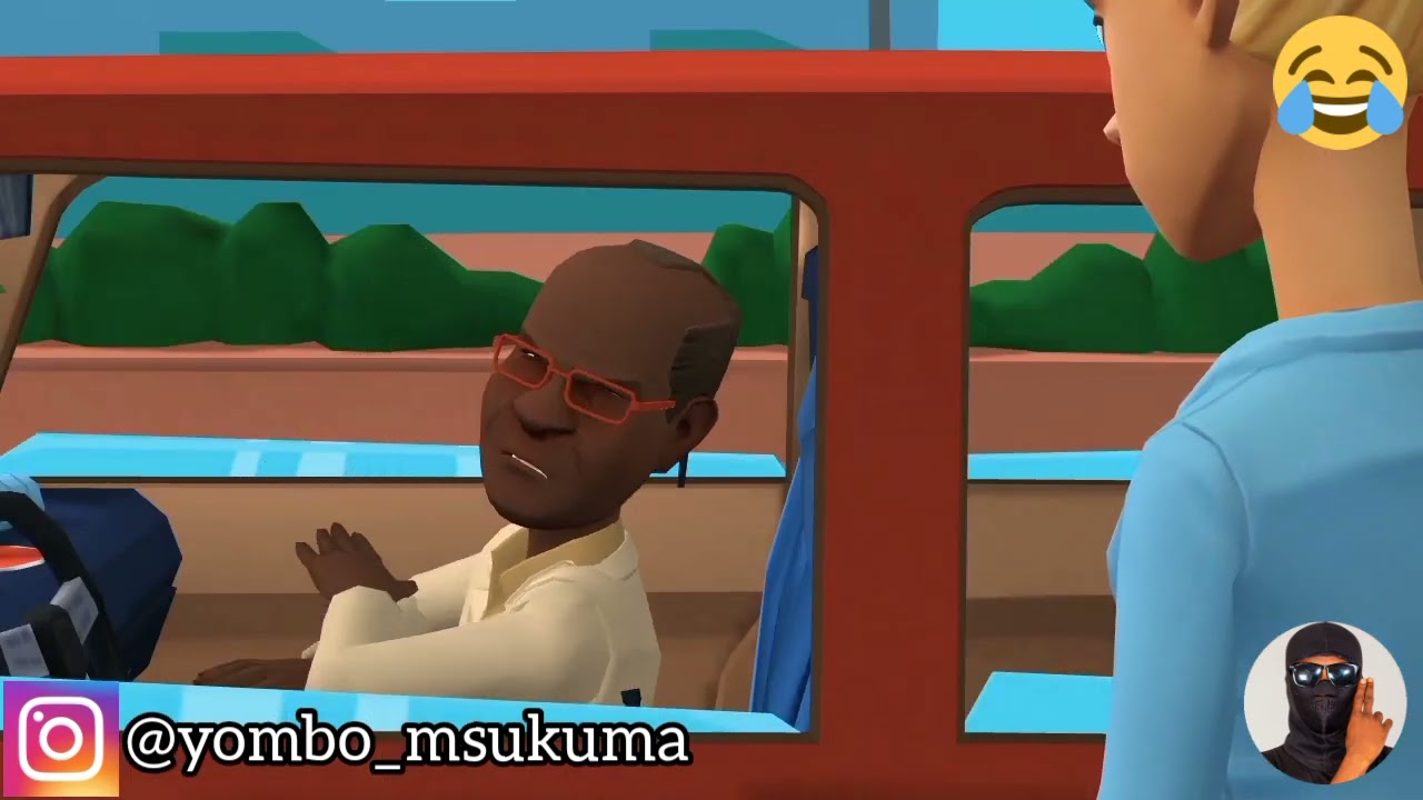 Yombo Kapotea Njia😂😂(Cheka na yombo msukuma) - YouTube