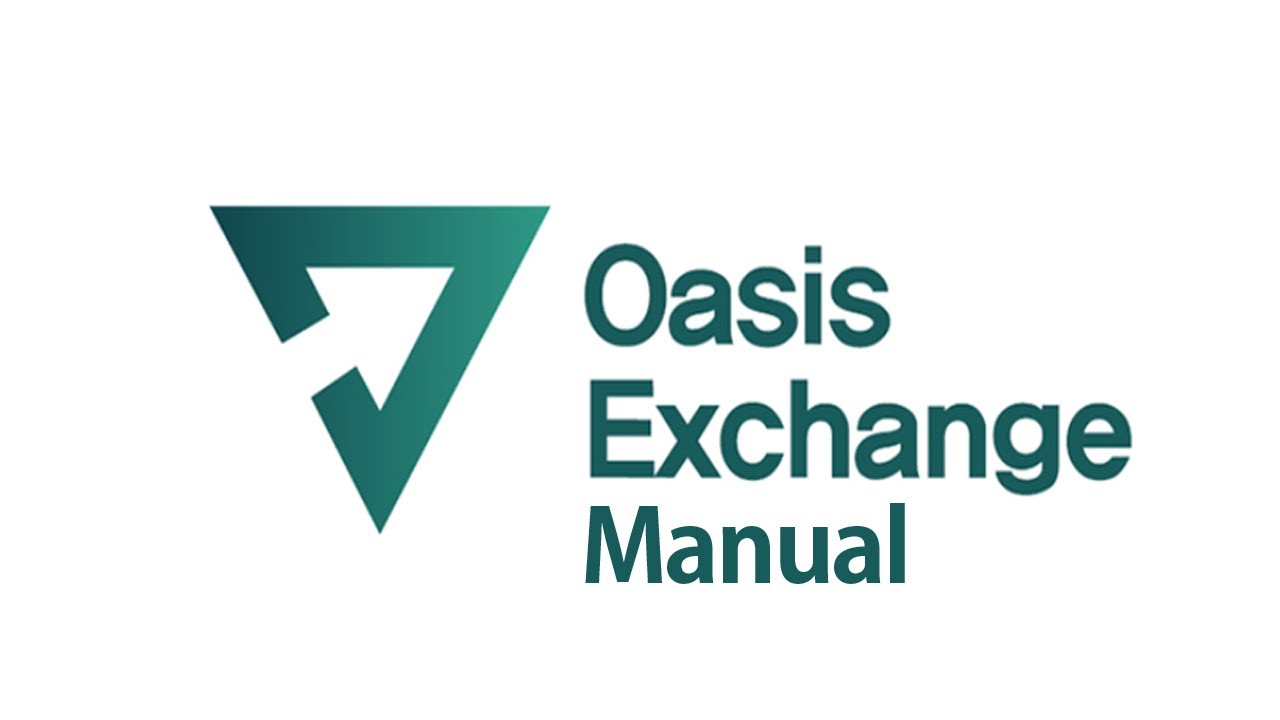 오아시스 거래소 매뉴얼 (Oasis Exchange Manual) - YouTube
