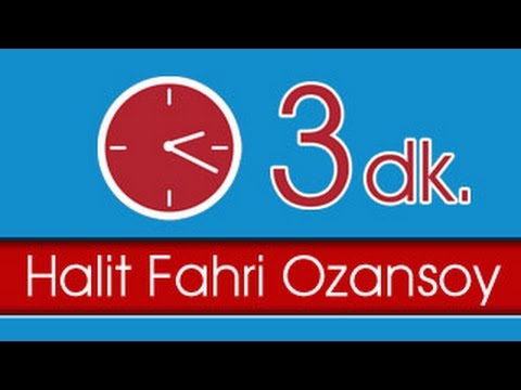 3dk'da HALİT FAHRİ OZANSOY ESERLERİ (15 Eser)