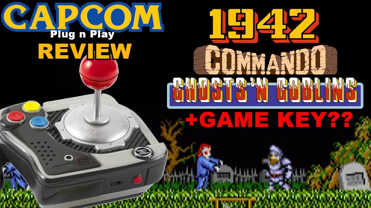 Capcom Arcade Plug n Play 3 in 1 Review - 1942, Commando, Ghosts n ...