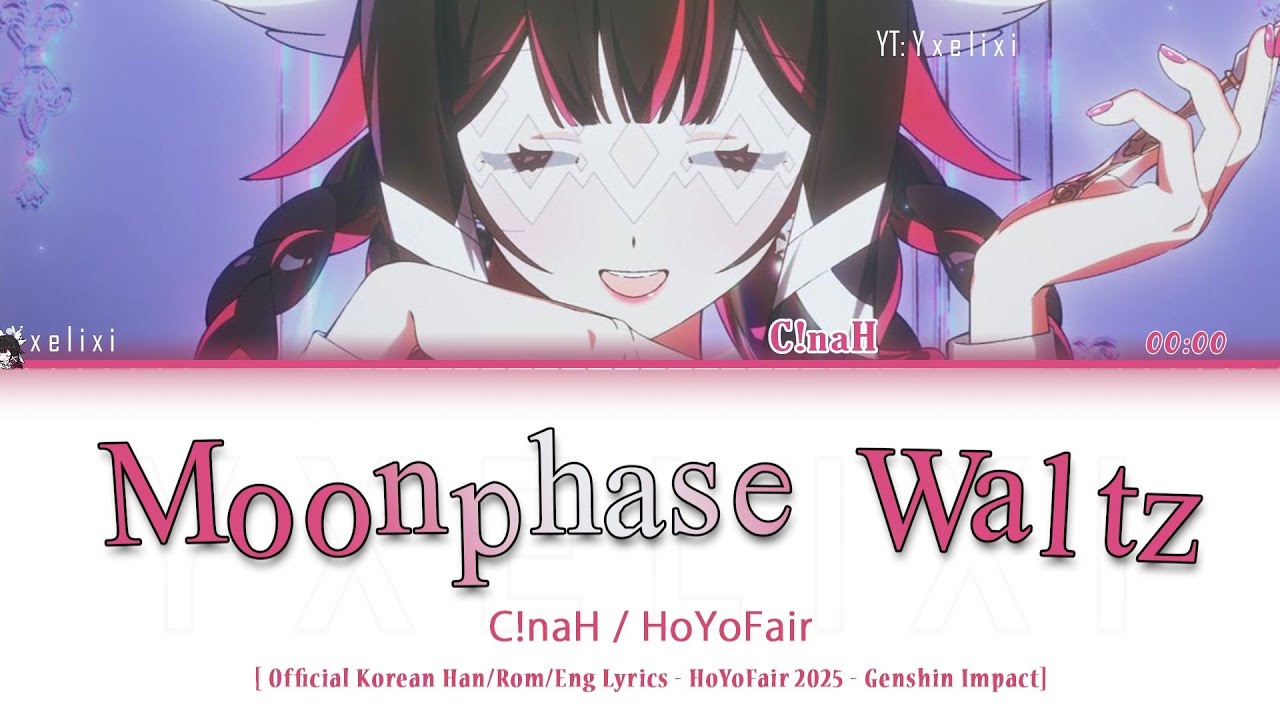 Moonphase Waltz - C!naH x HoYoFair Official Korean Lyrics [Han/Rom/Eng ...