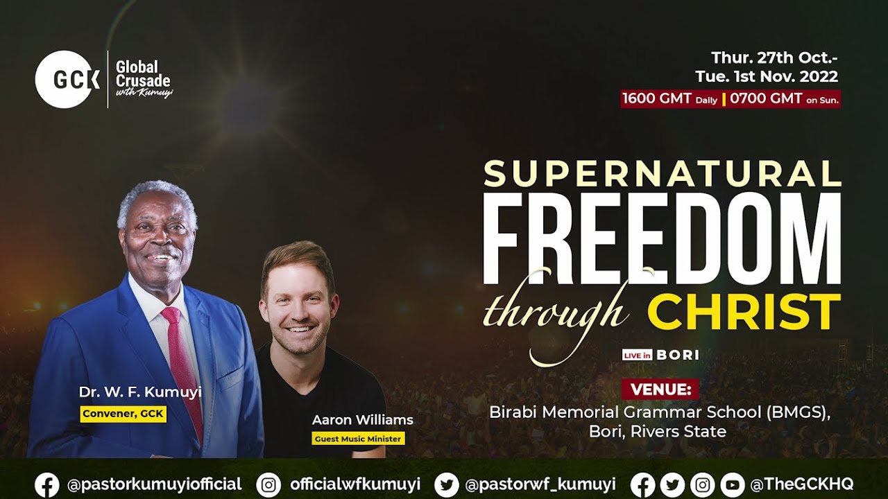 Sunday Worship Service || Supernatural Freedom Through Christ || GCK ...