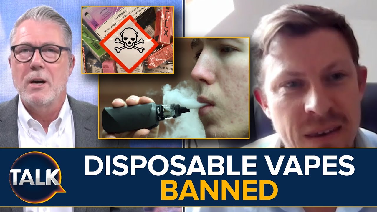 “A Good Thing” | Disposable Vape Ban Introduction WELCOMED - YouTube
