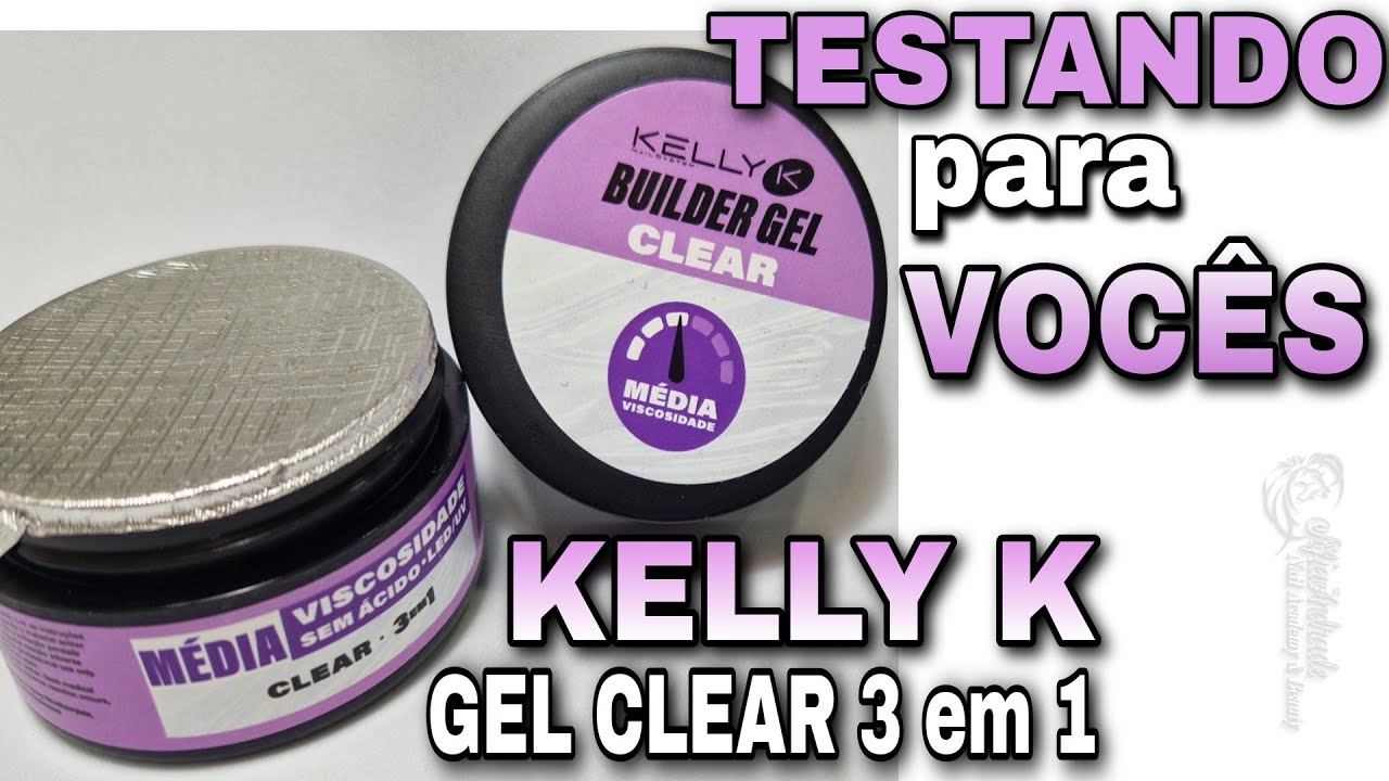 Testando para VOCÊS KELLY K Builder Gel Clear 3 em 1 minha pontuação e ...