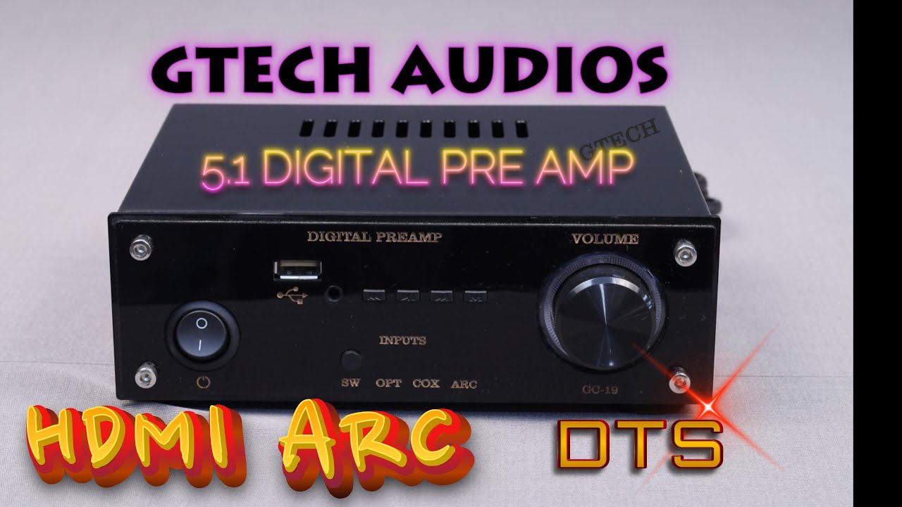 5 1 DIGITAL PRE AMPLIFIER FT003 - YouTube