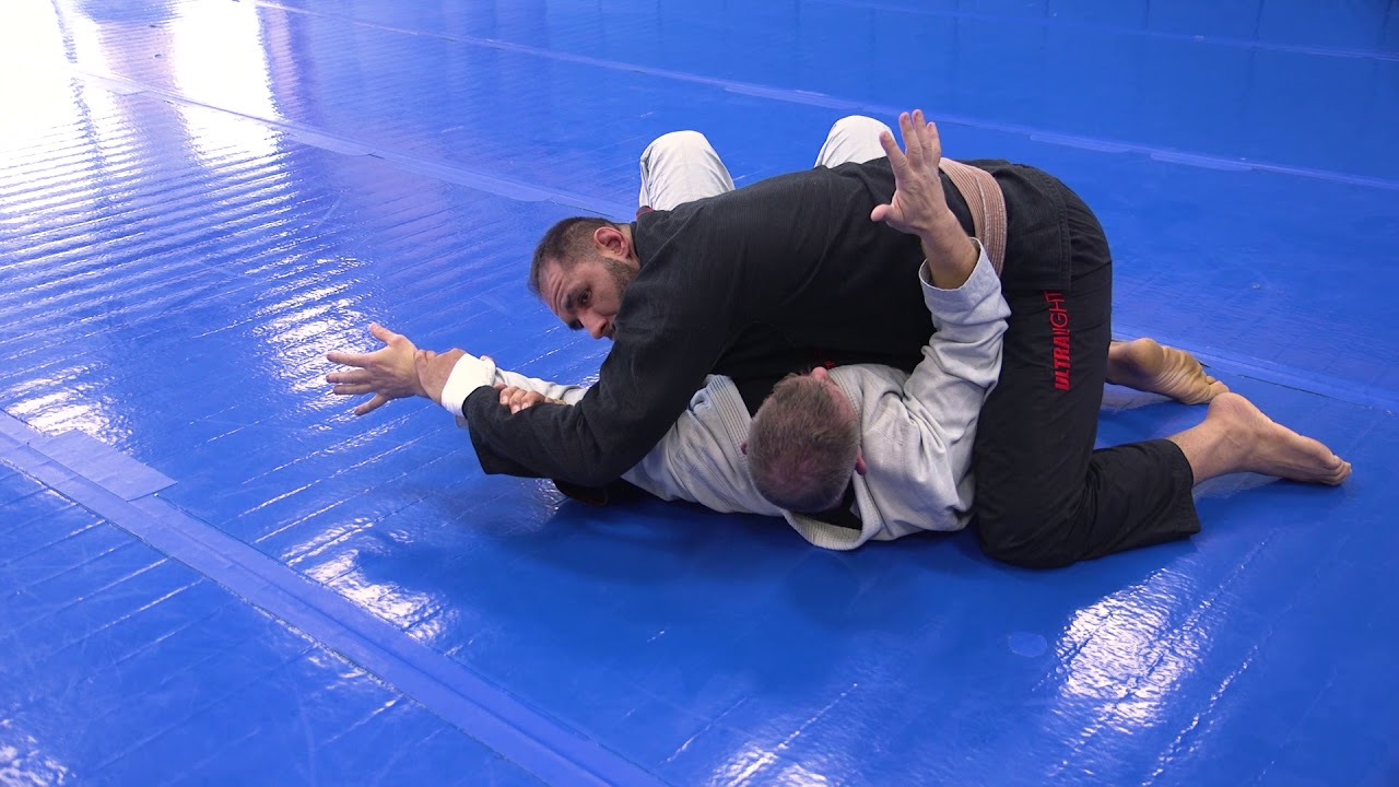 Straight arm bar from failed americana - YouTube