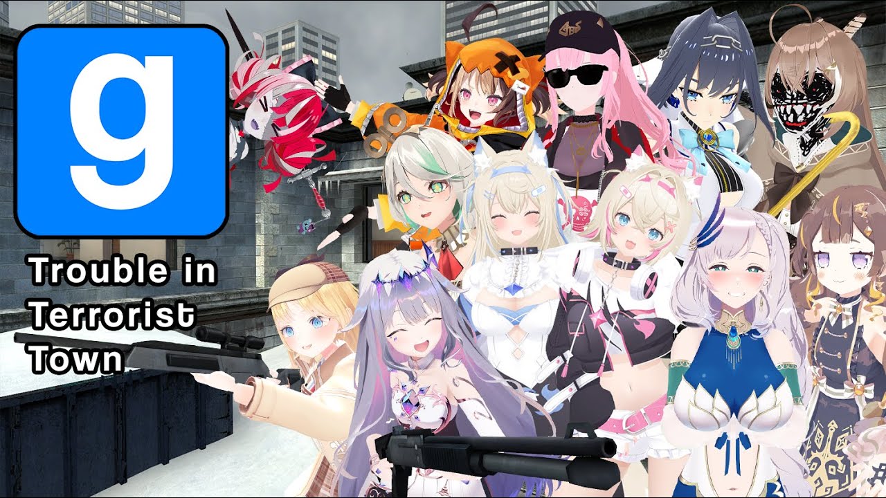 Trouble In Holo Office【Hololive GMOD】 - YouTube