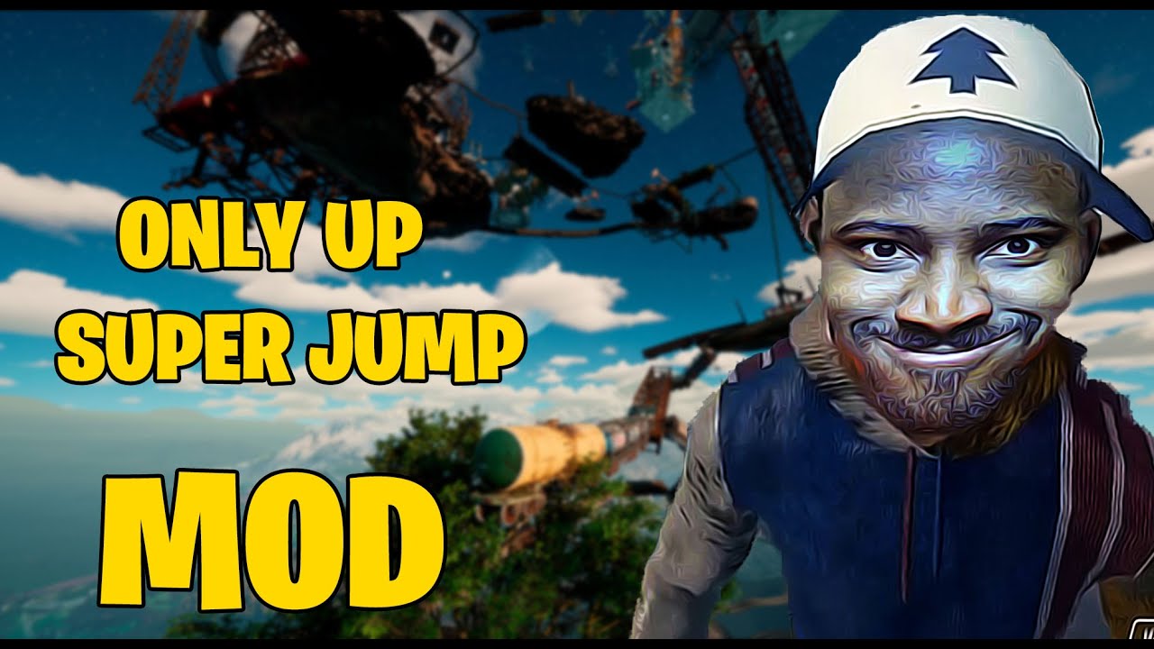 Only Up Speedrun, BUT with super JUMP mod - YouTube