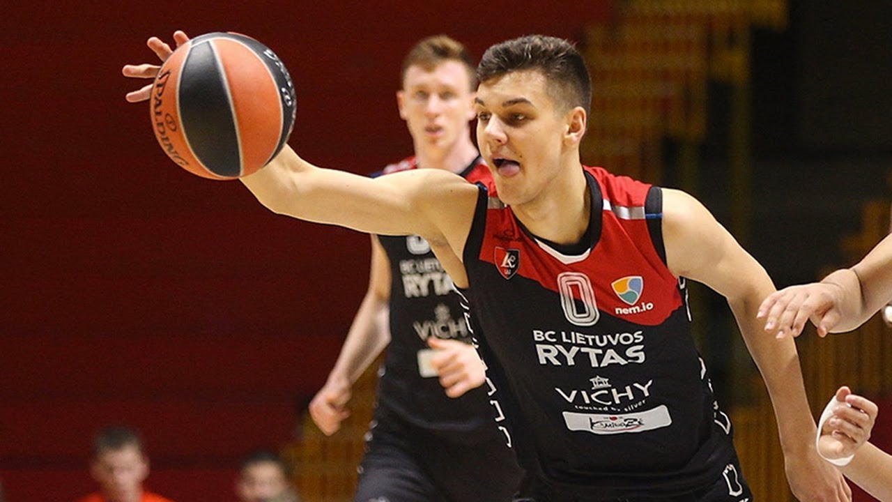 EB ANGT Finals MVP: Deividas Syrvidis, U18 Lietuvos rytas Vilnius - YouTube