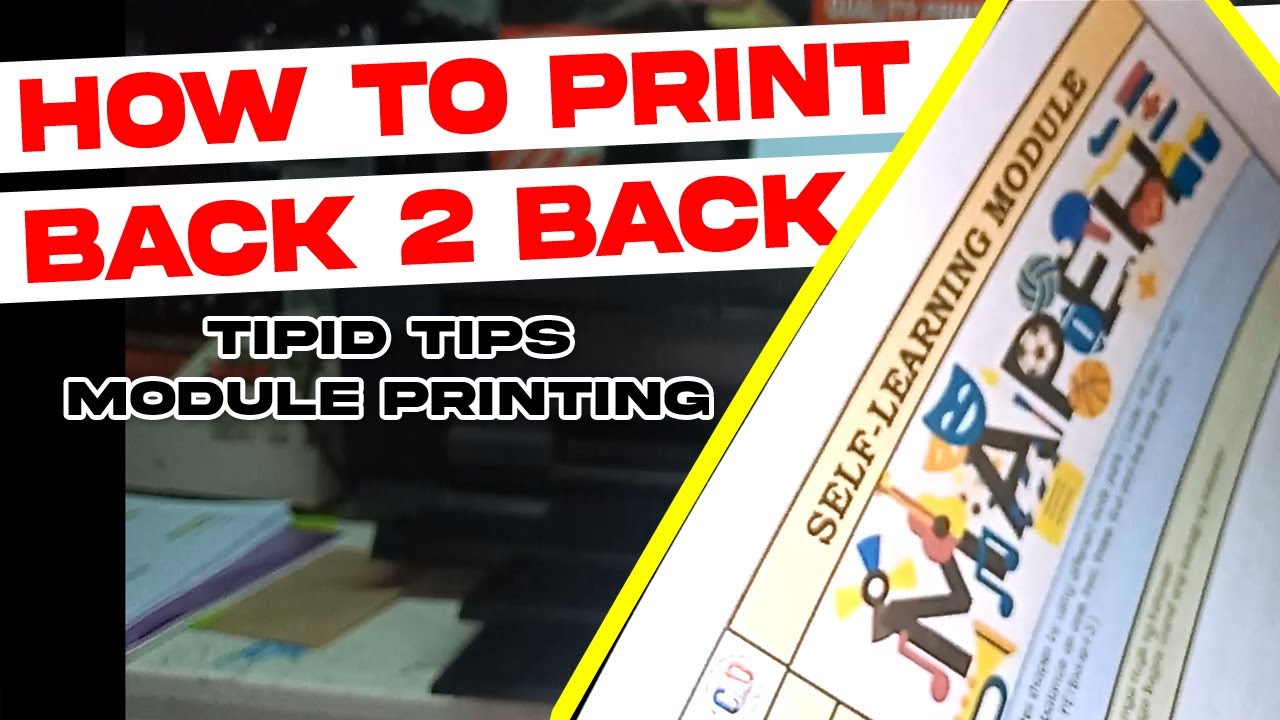 HOW TO PRINT PDF FILE IN BACK TO BACK MODULE PRINT TIPID TIPS PAANO HOW TO PRINT PDF FILE IN BACK TO BACK MODULE PRINT TIPID TIPS PAANO