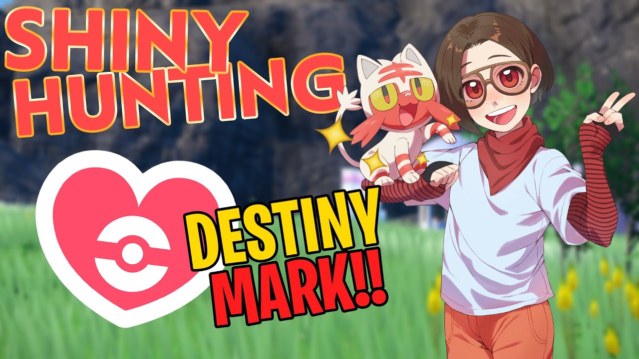 🔴 LIVE Birthday Shiny Hunting for Destiny Mark in Pokemon Scarlet ...