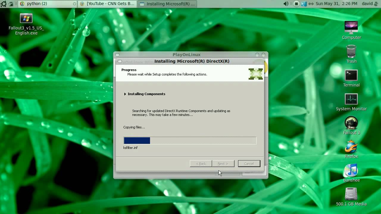 Linux Gaming: Fallout 3 installation and configuration (PlayOnLinux) on ...