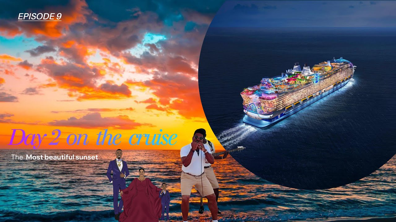 EP9 | Magical Day at Sea: Family Fun, Stunning Sunset, & Entertainment ...