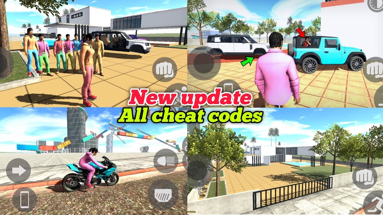 New Update new cheat codes 🤳🏻|| new npc cheat code || indian bike driving 3d || new cheat code ...