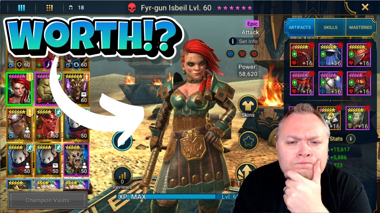 How Good is Fyr-Gun Isbeil!? Raid: Shadow Legends - YouTube
