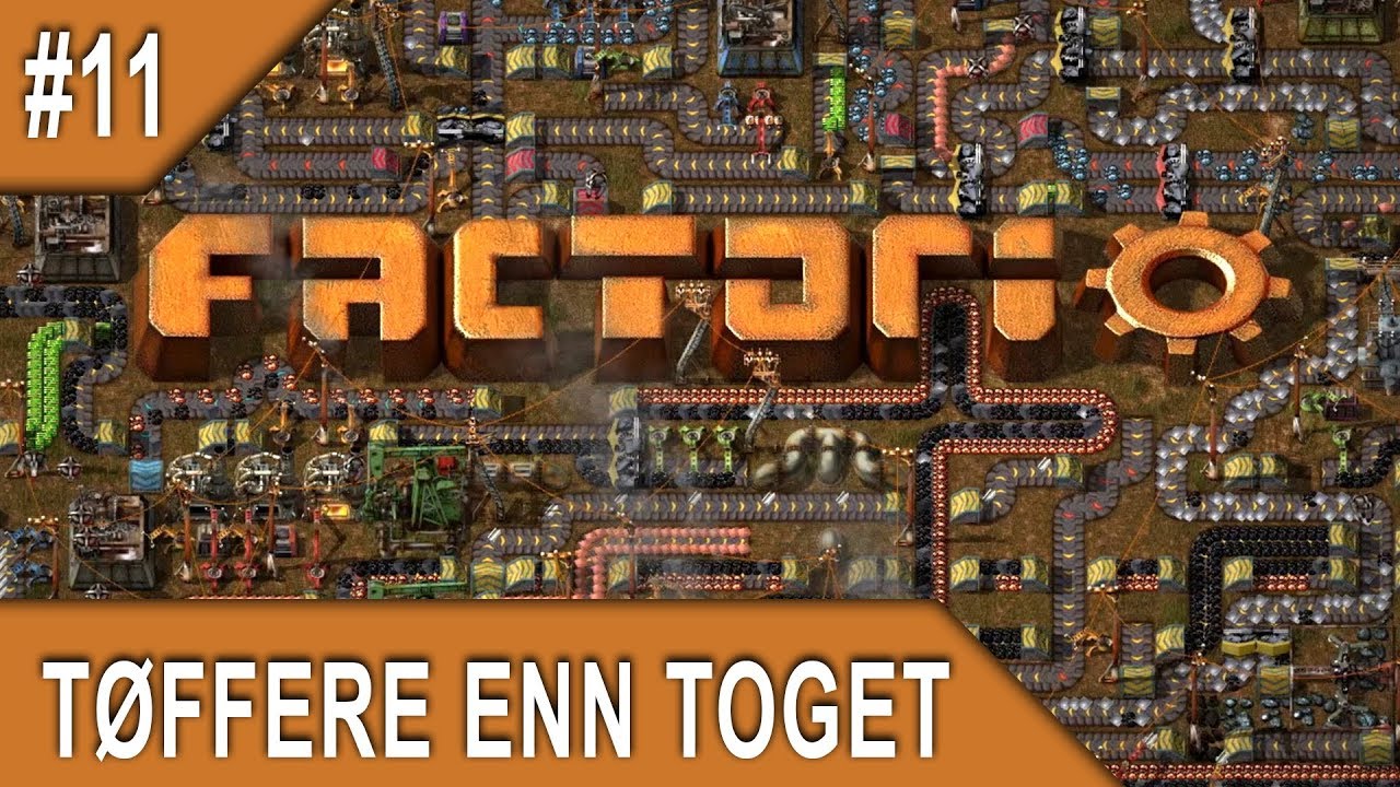 TØFFERE ENN TOGET | Factorio #11 - YouTube