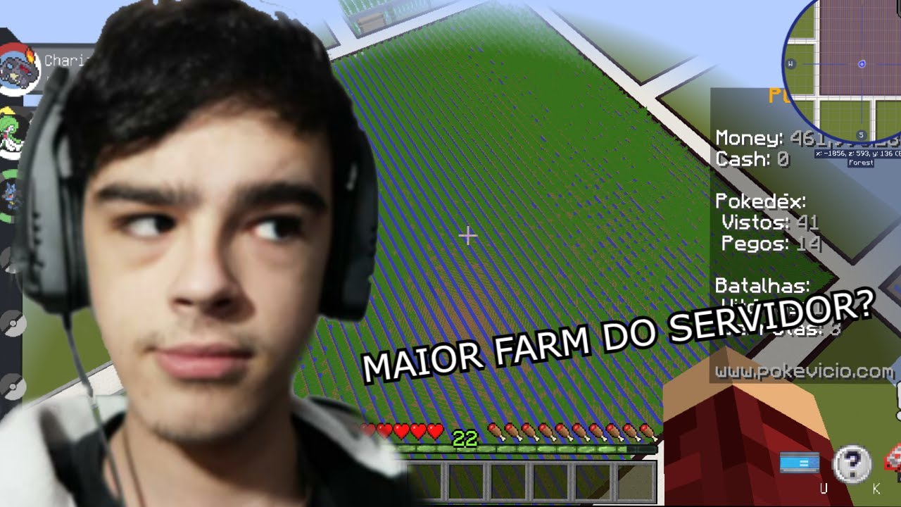 A MAIOR FARM DO SERVIDOR? - MINECRAFT PIXELMON - YouTube