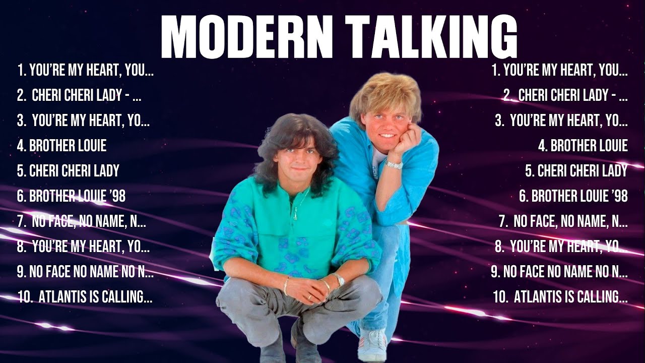 Modern Talking The Best Music Of All Time ️ Full Album ️ Top 10 Hits ...