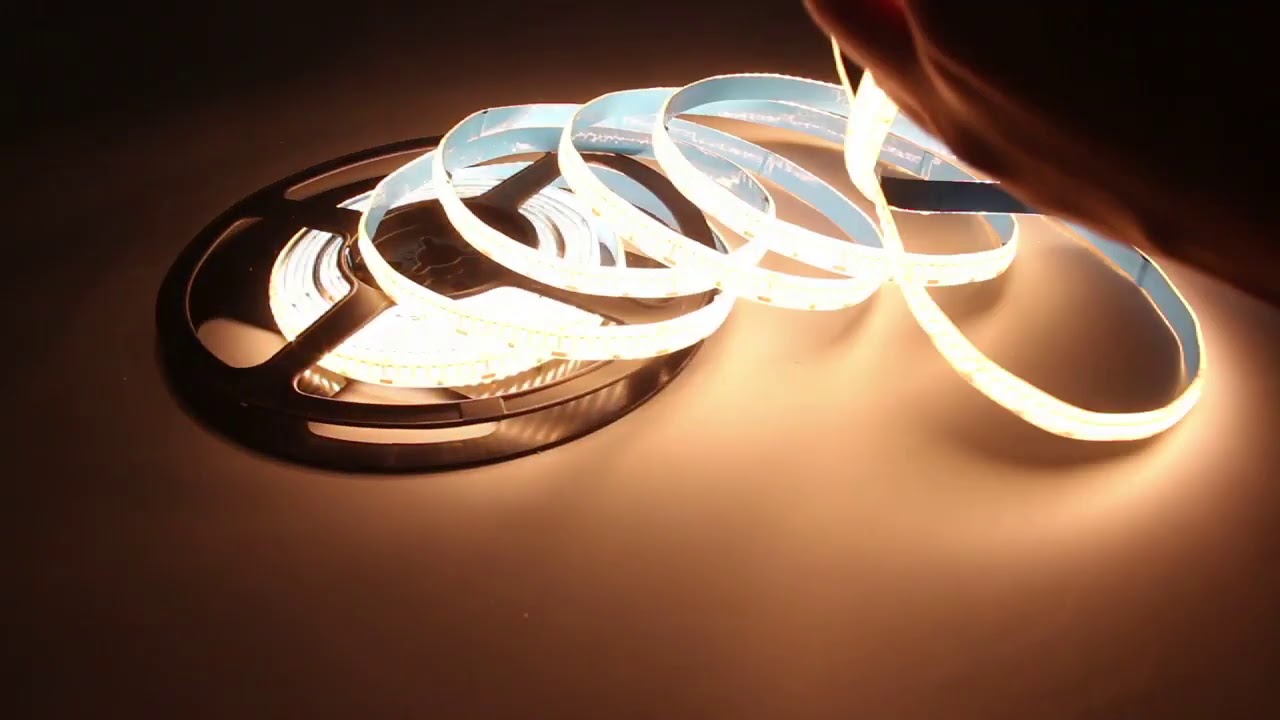 High Density High CRI Full Spectrum LED Strip Lights - YouTube
