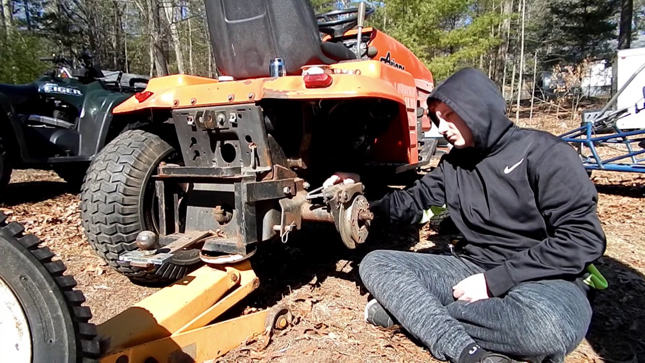 Ariens GT 17 Tractor Part 10 - YouTube