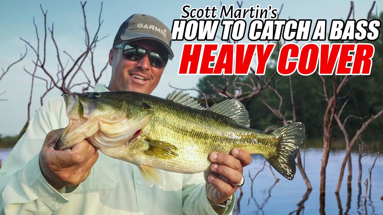 How to Catch BIG Bass in HEAVY COVER - Scott Martin - YouTube