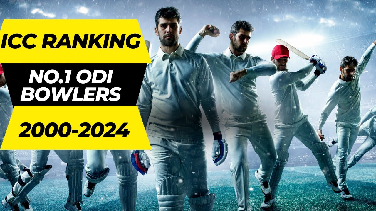 ICC Ranking No.1 ODI Bowlers from 2000 to 2024| No.1 Bowlers list of ...