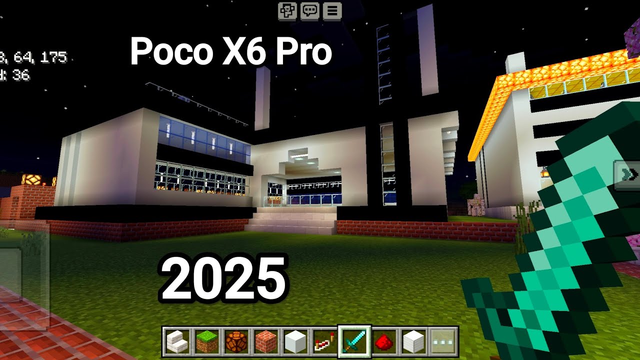 Minecraft Gameplay Poco X6 Pro - 2025 - YouTube