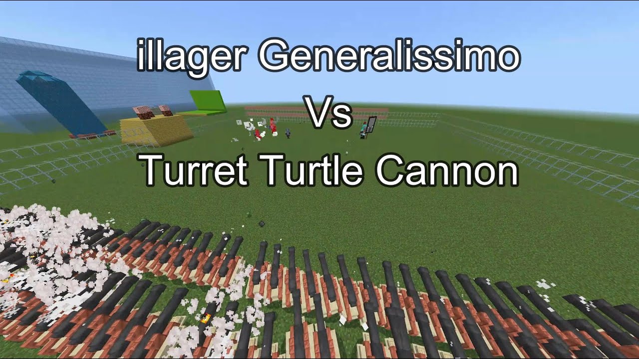 10 general villager vs 5 illager general 1 - YouTube