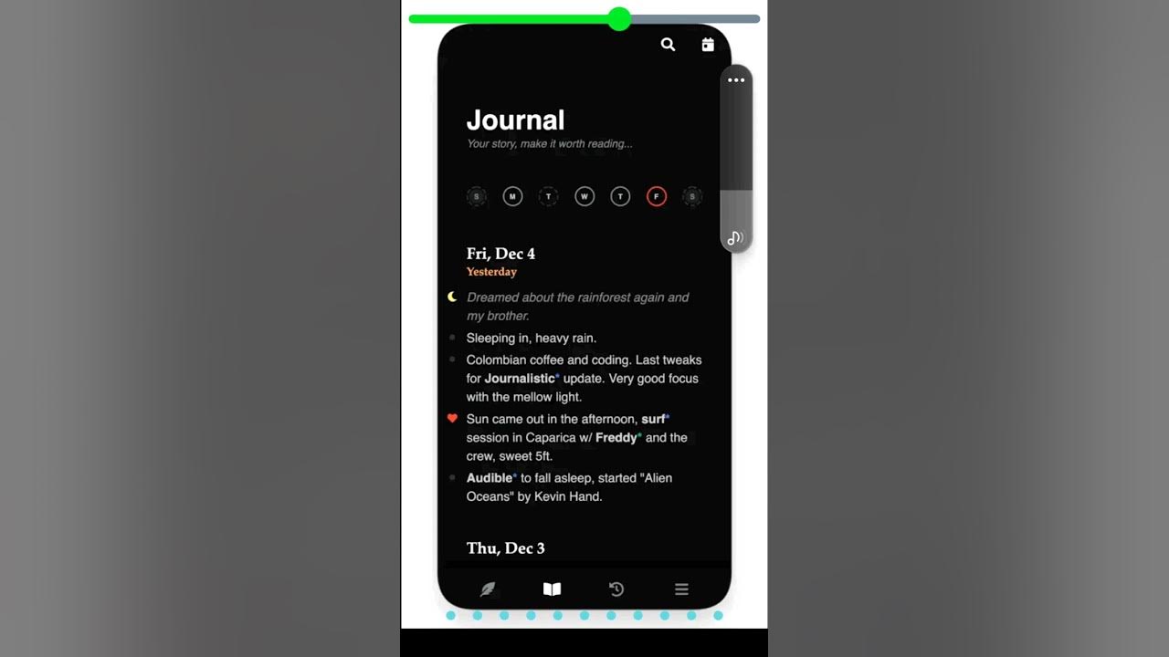 Journalistic:Micro journaling app review. - YouTube