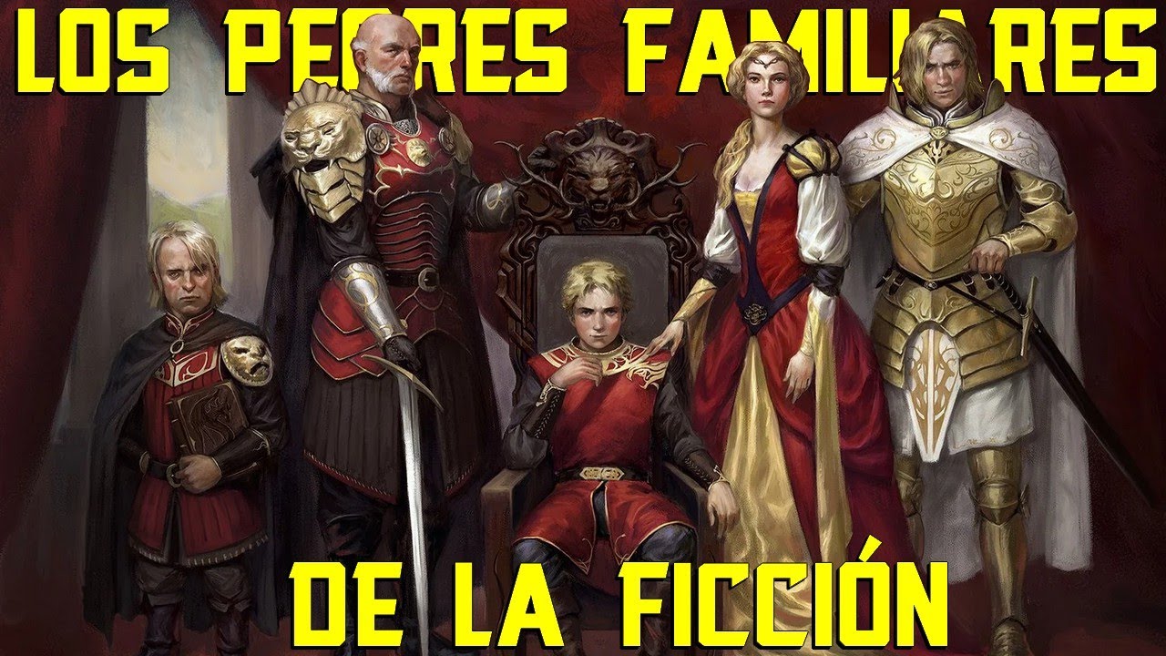 💀Los 9 PARIENTES MÁS DESPRECIABLES de la ficción💀 - YouTube