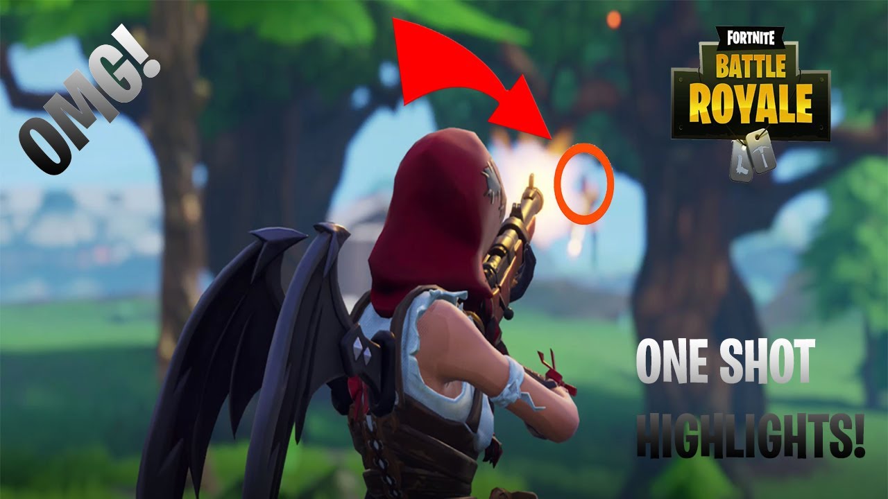 CAN'T BELIEVE I HIT THIS SHOT!!! - Fortnite One Shot Montage - YouTube
