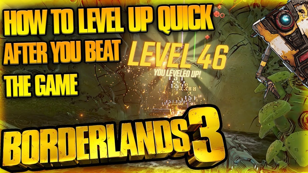 BORDERLANDS 3 LEVELING UP CHEESE! - YouTube