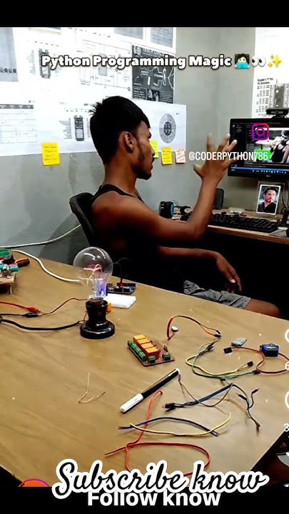 Pythons And Arduino Project 🧑‍💻👀 Python Project Pythonprogramming 